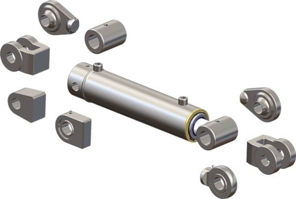 Hydraulic Ram | Range And Parts | Motus Hydraulics