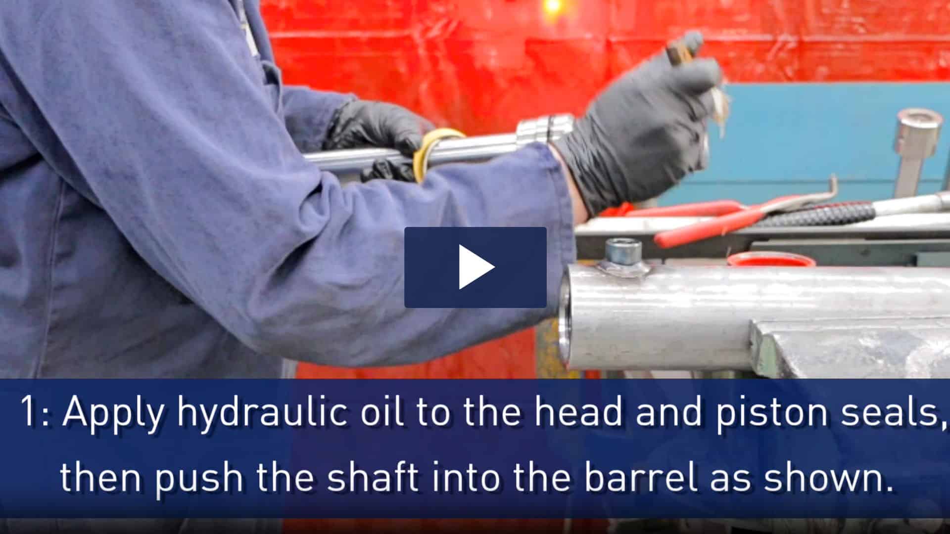 Cylinder Disassembly | Motus Hydraulics