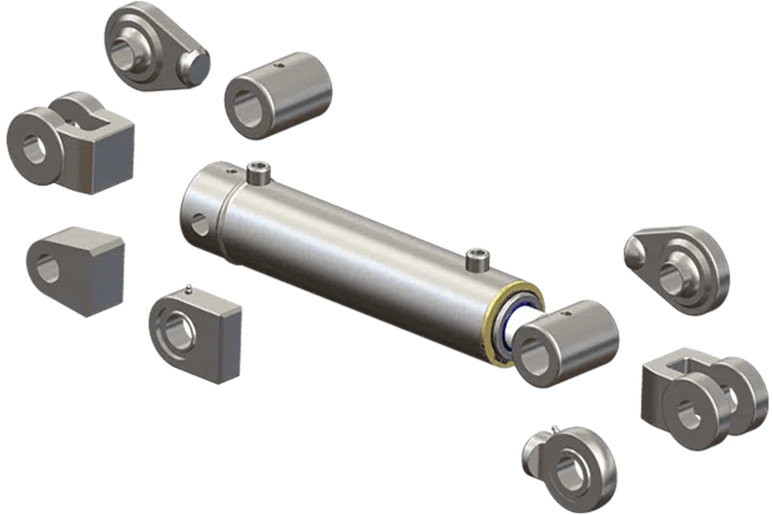 Hydraulic Ram | Range And Parts | Motus Hydraulics