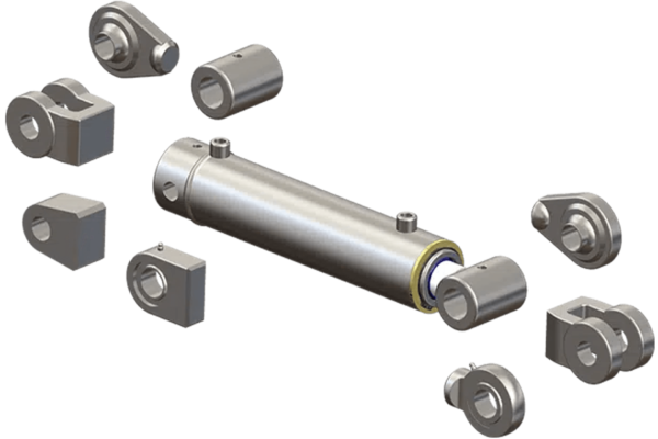 Hydraulic Ram | Range And Parts | Motus Hydraulics